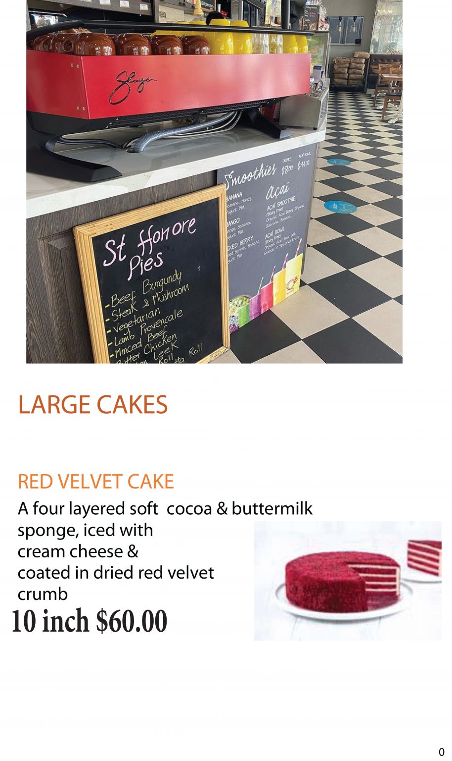 Cakes - St Honore Bakery